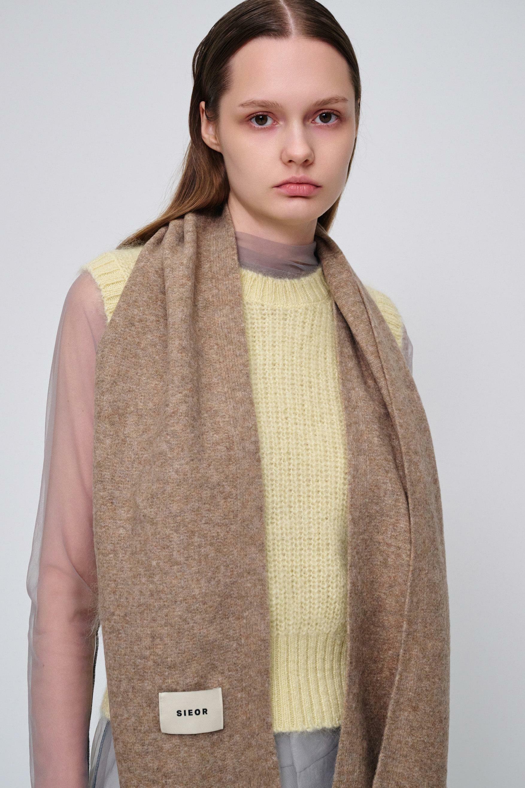 TRIKXI muffler gloves set_beige - HAGO(하고)