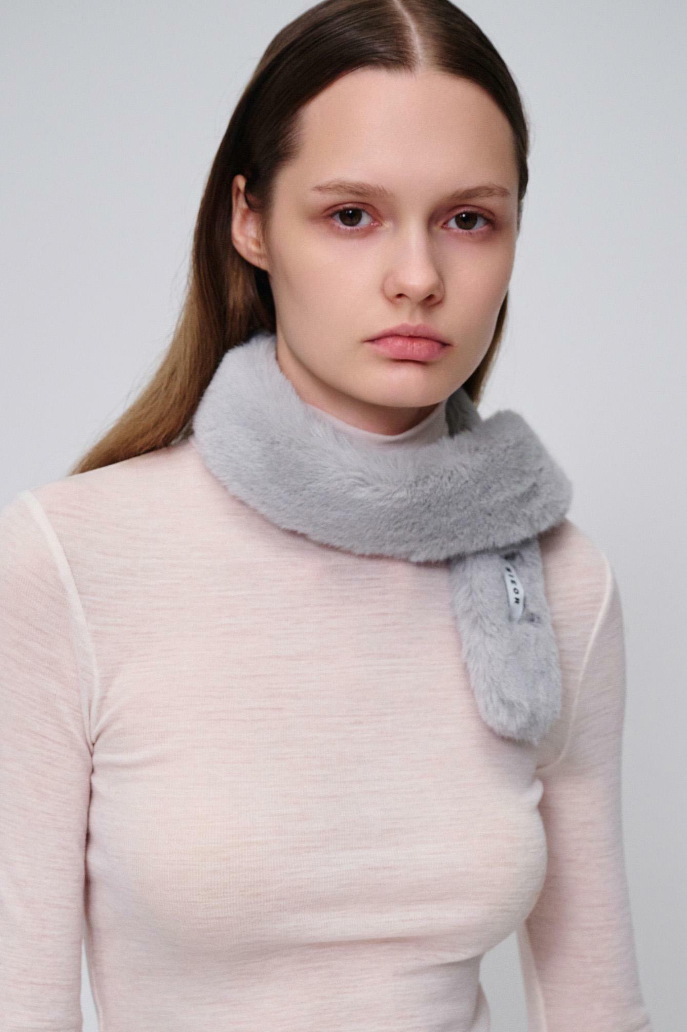 POPPIES muffler_grey - 하고(HAGO)