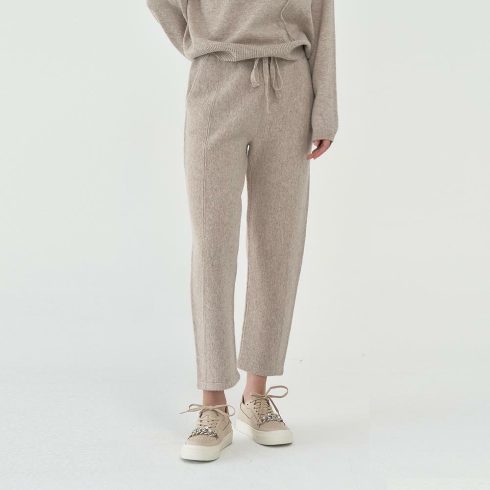 Merino wool 100% baggy kint pants M3D611MBE - HAGO(하고)