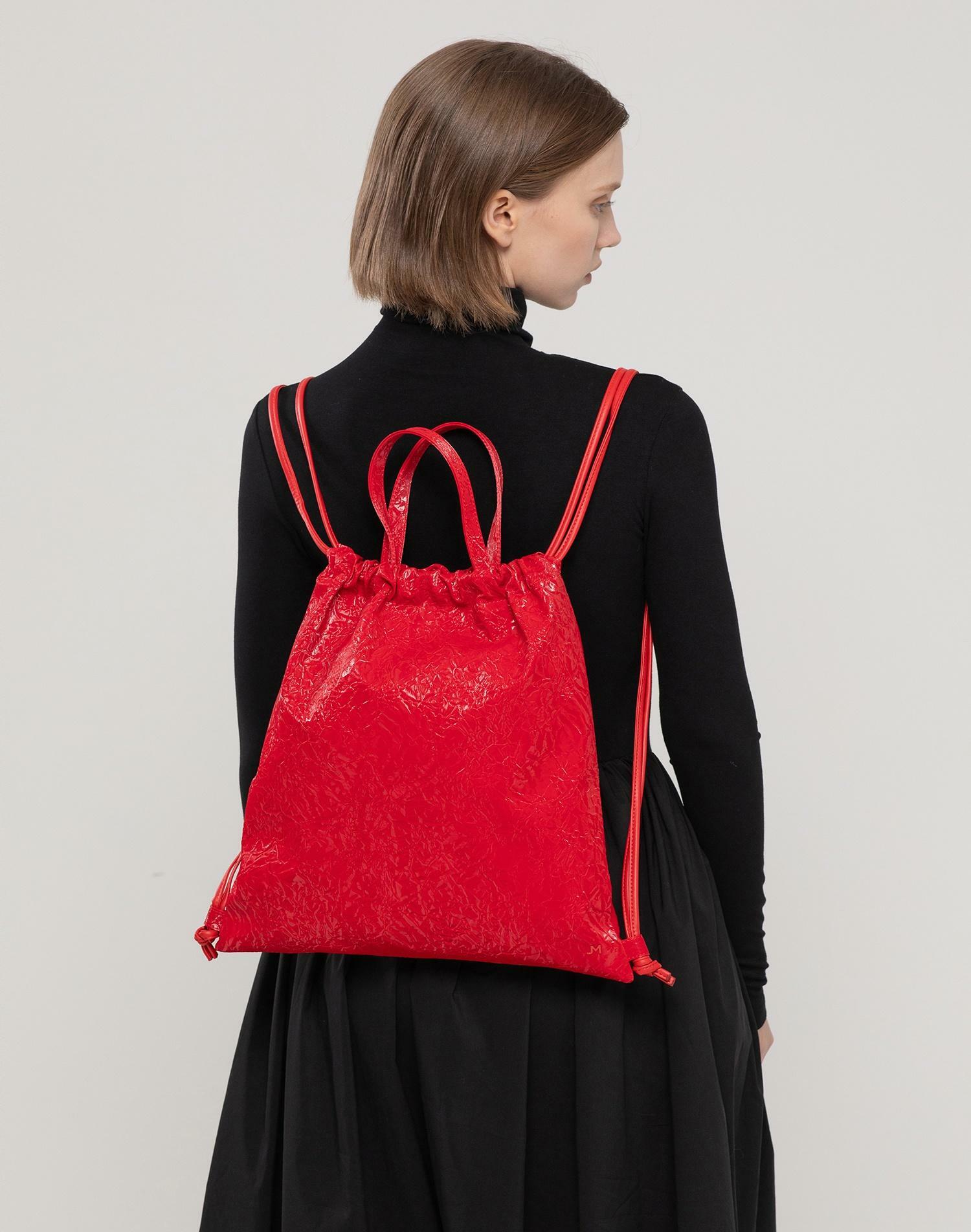 BAILEY backpack - Red - 하고(HAGO)