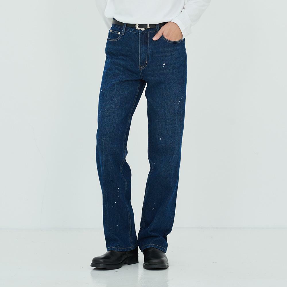 Trabus paint jeans blue - 하고