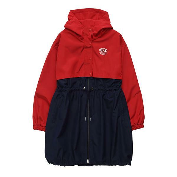 MNS RAINY CORE LONG JACKET_RED - HAGO(하고)