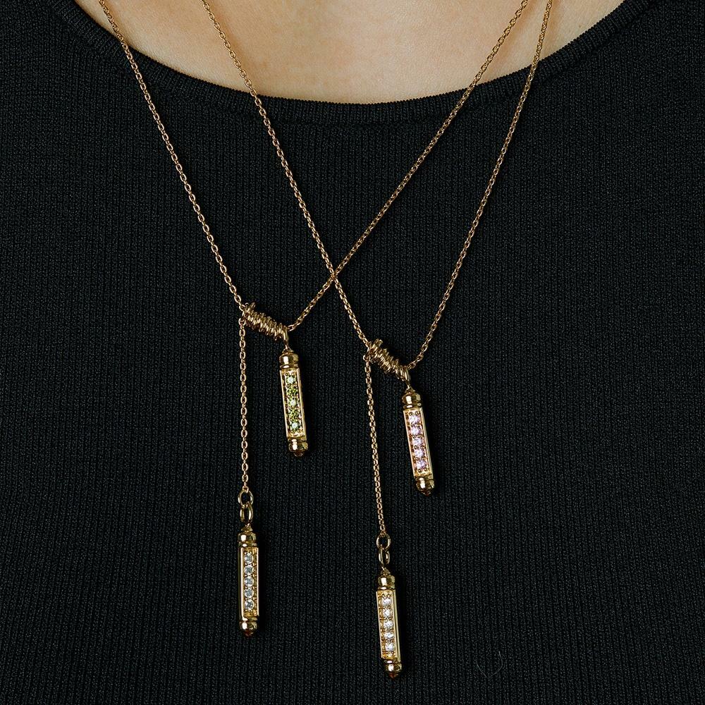 Capsule Necklace (Gold) - 하고