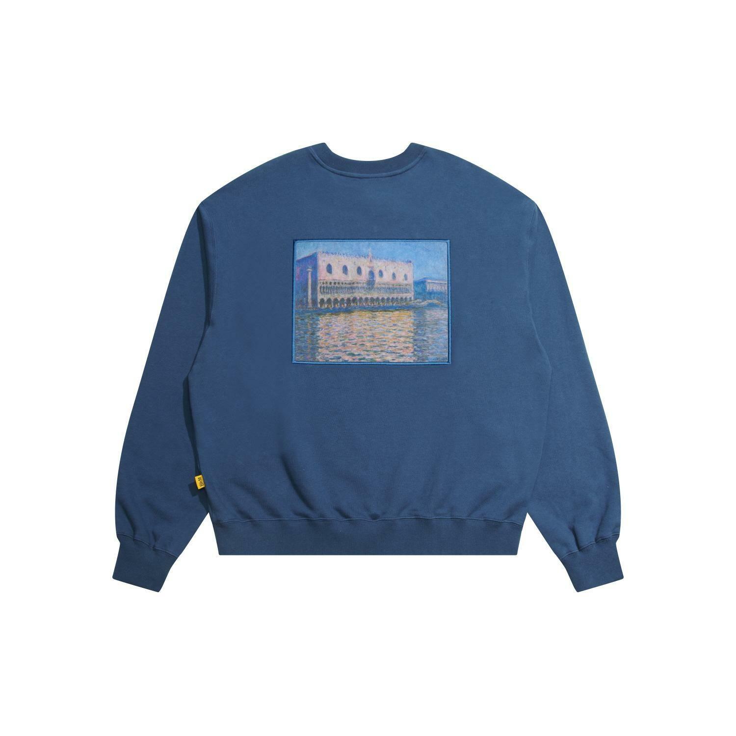 Artefact Series_Impressionist : Claude Monet SWEATSHIRT NAVY - HAGO(하고)