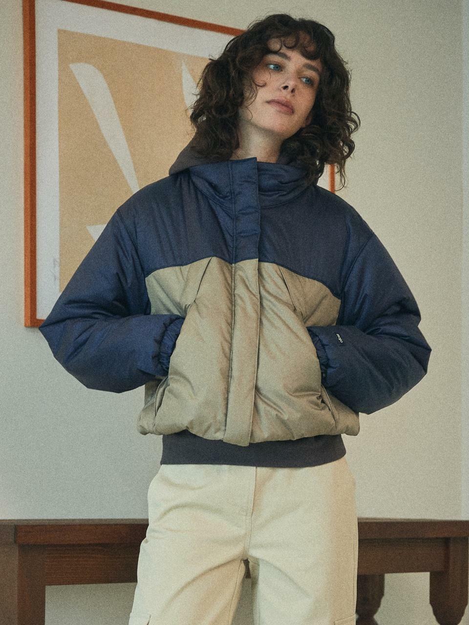 Alpine 3M Thinsulate Puffer Jacket [Navy] - HAGO(하고)