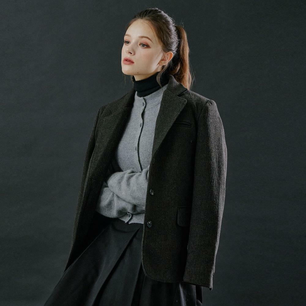 [블리온느] Classic wool jacket - 하고(HAGO)