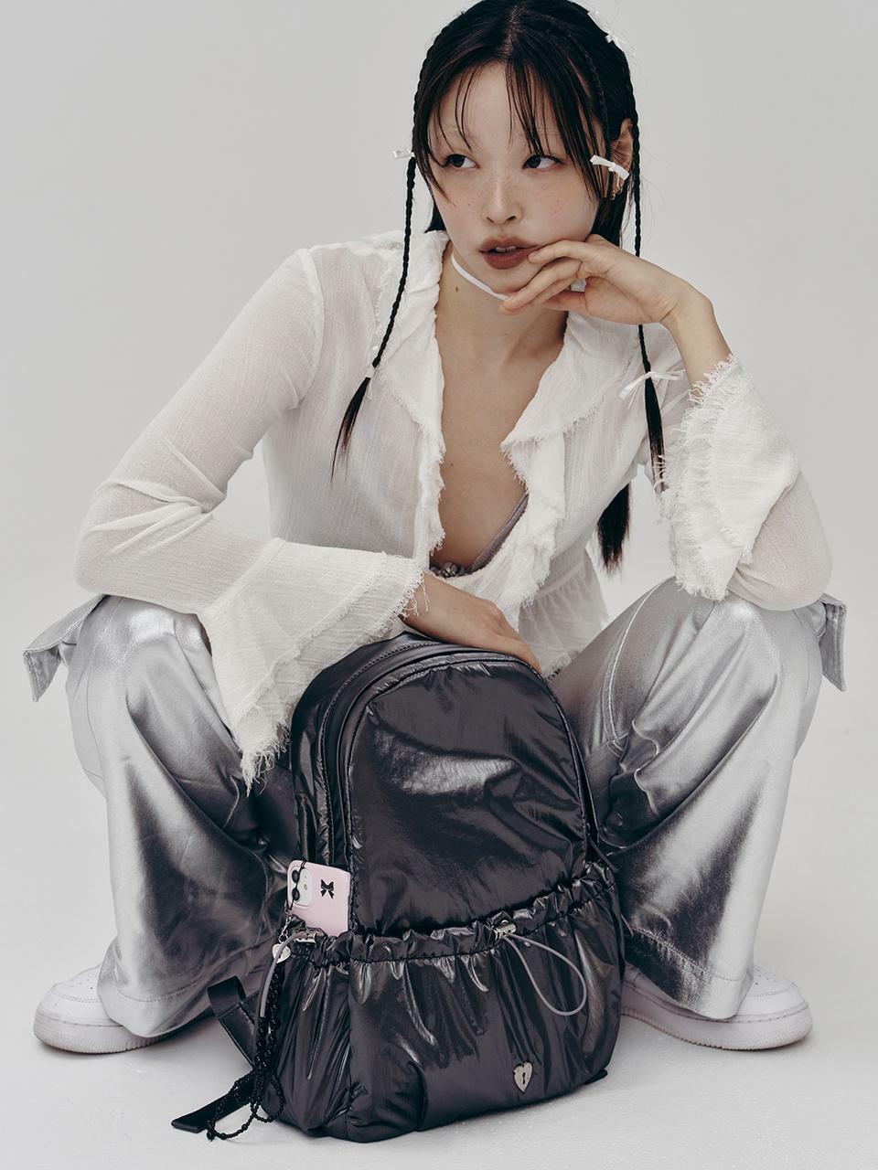 [하이칙스]Heart Lock String Backpack_HC239OBG001M - 하고(HAGO)