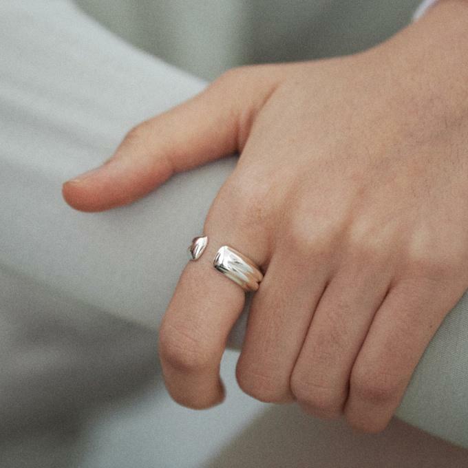 CLOTH RING(SILVER) - 하고