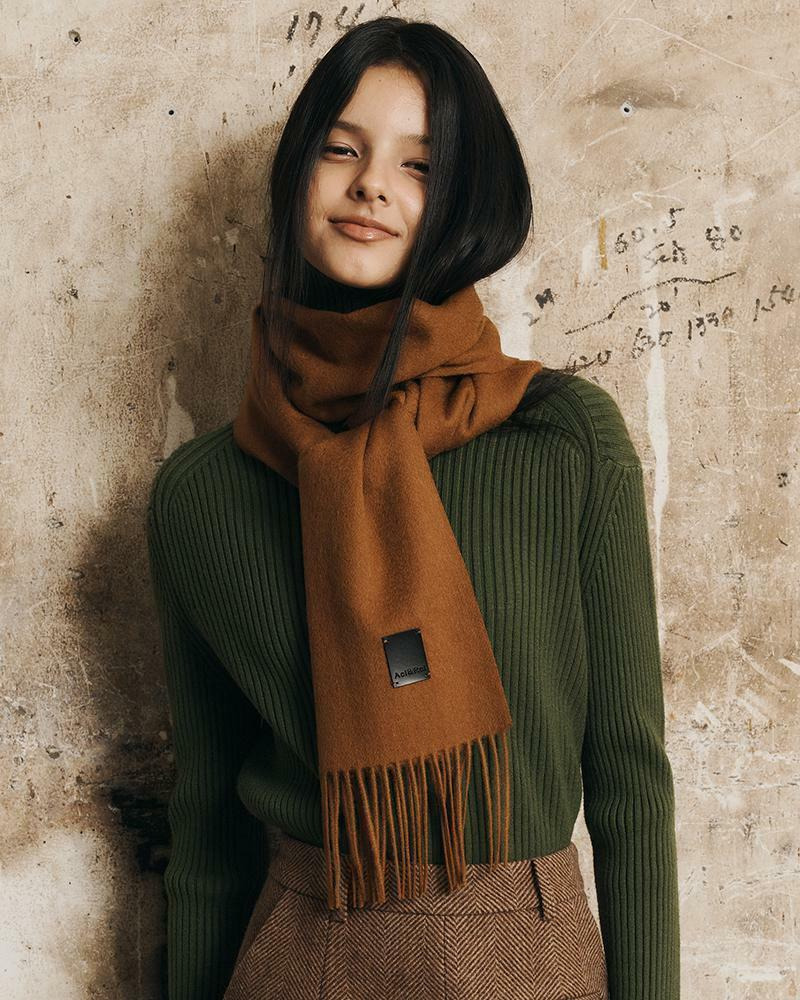 AR_Winter basic muffler_CAMEL - HAGO(하고)