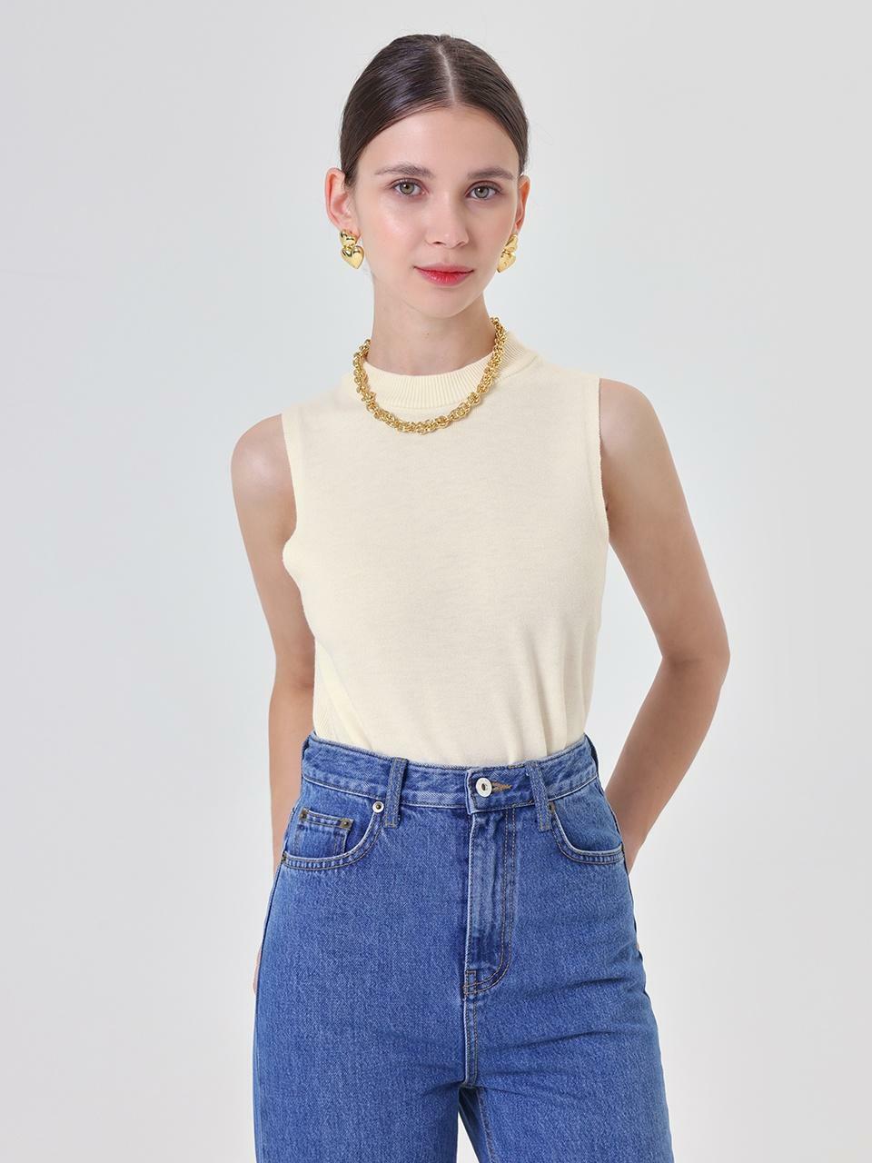 Round Knit Sleeveless - HAGO(하고)