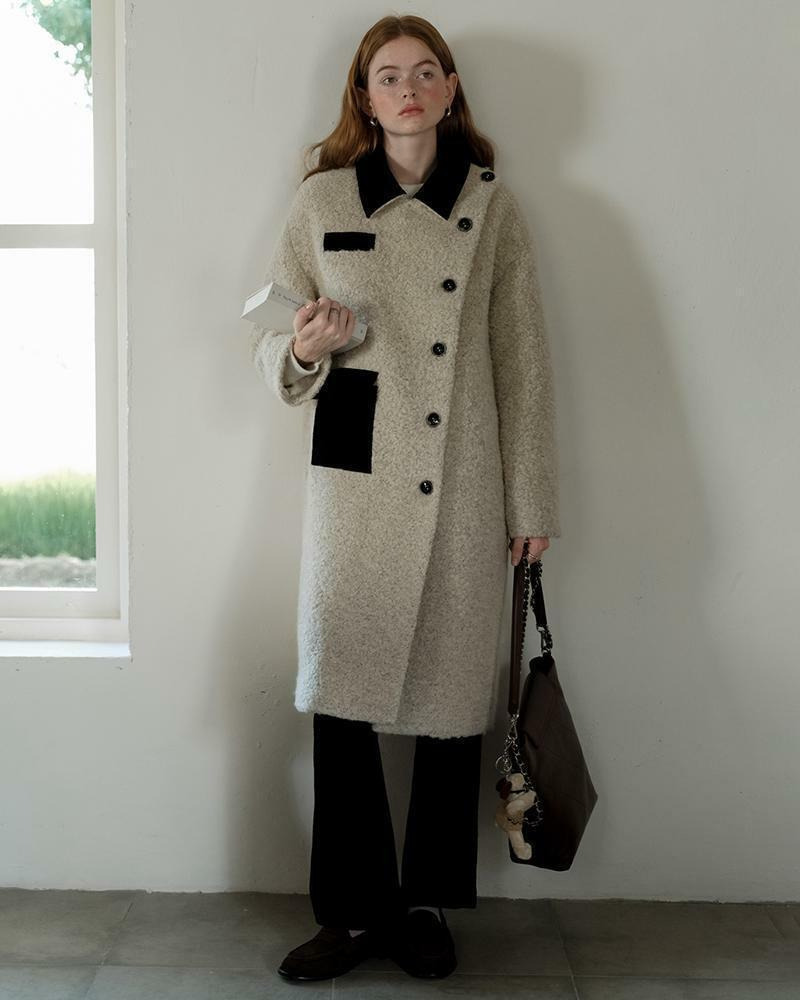 Cest_Oblique placket coat - HAGO(하고)