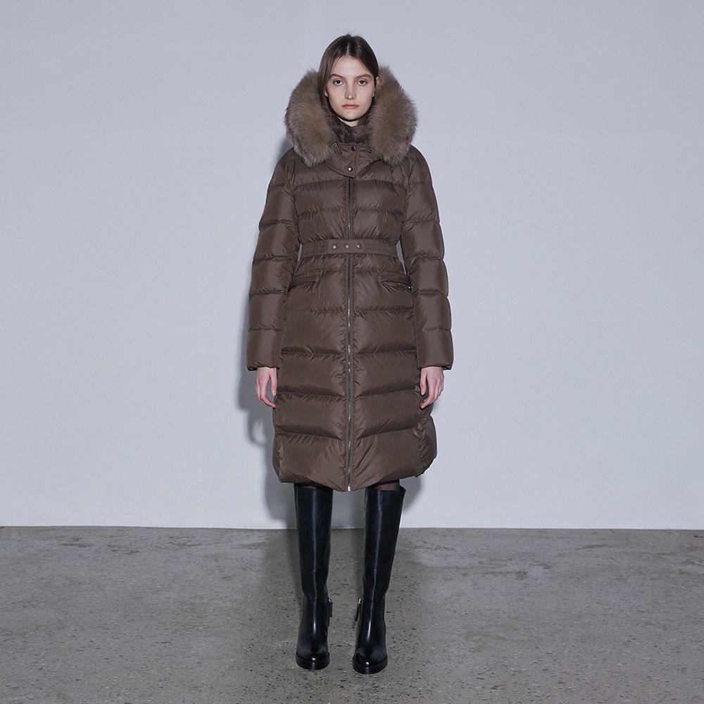 HOODED DOWN LONG PADDING (2 COLOR) - HAGO(하고)