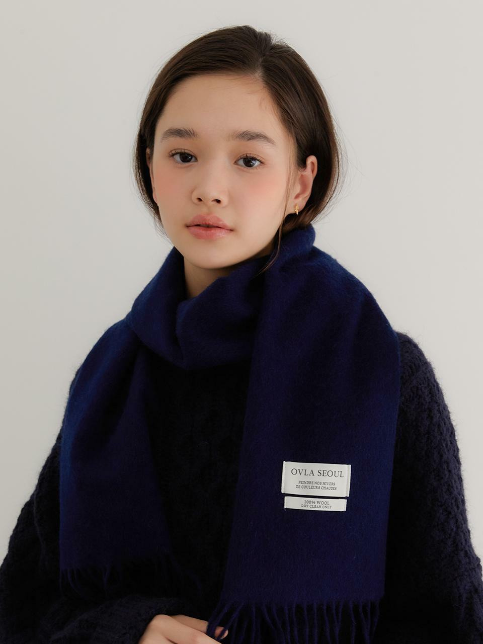 [25% 쿠폰](WOOL100) FRENCH MUFFLER_COLORS MF003 - 하고(HAGO)