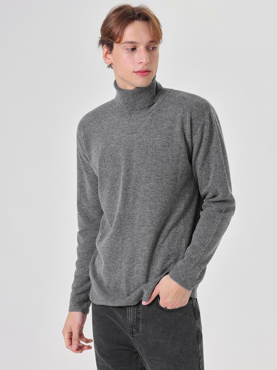 Cashmere Wool Turtleneck Knit - HAGO(하고)
