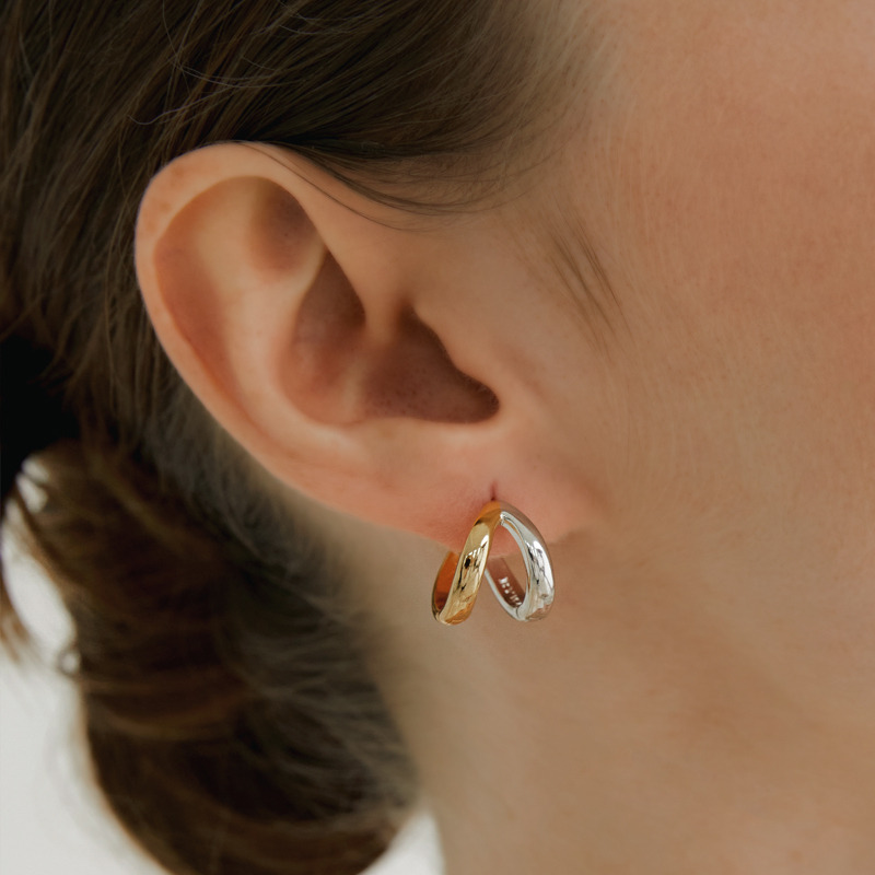 silver925 serenity earring - 하고