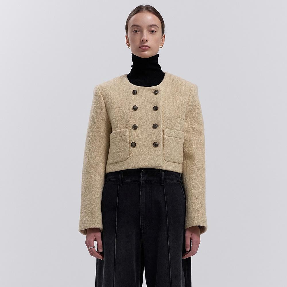 ROMAN ROUND DOUBLE JACKET - HAGO(하고)