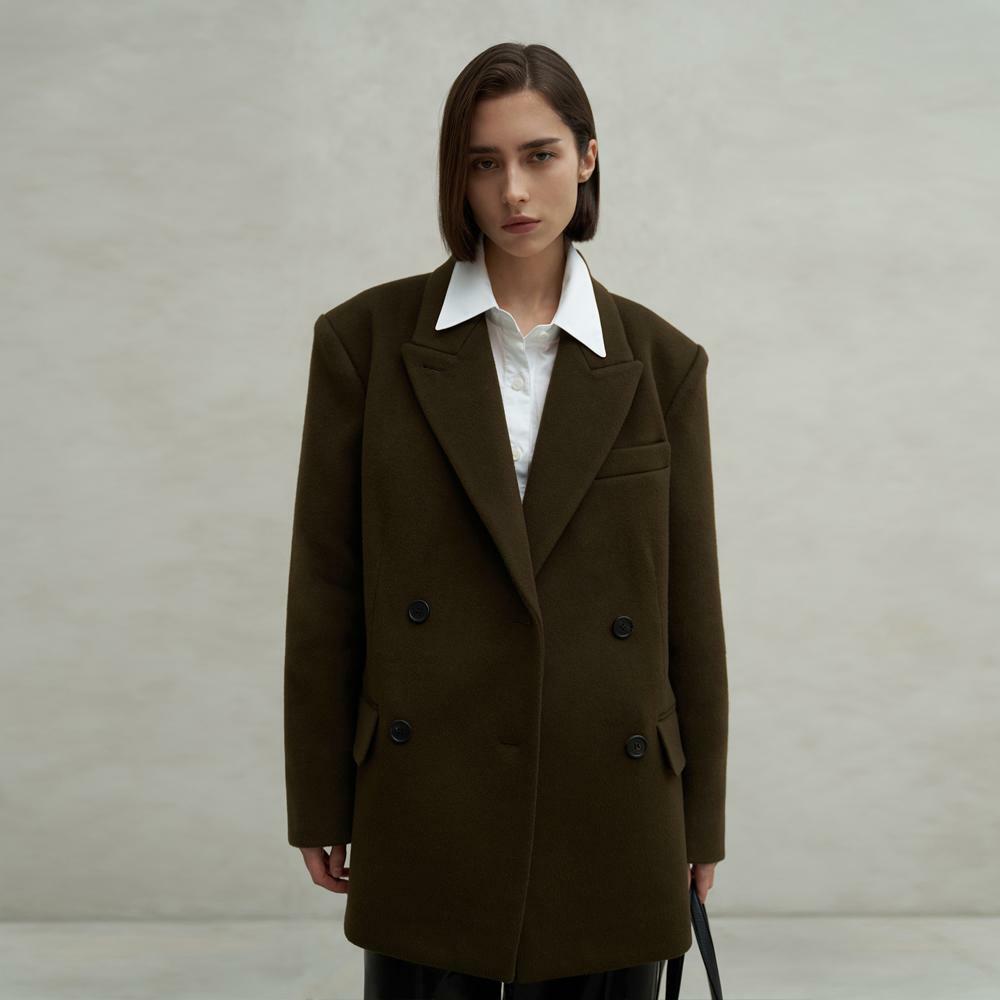 LEVA DOUBLE JACKET - 하고(HAGO)