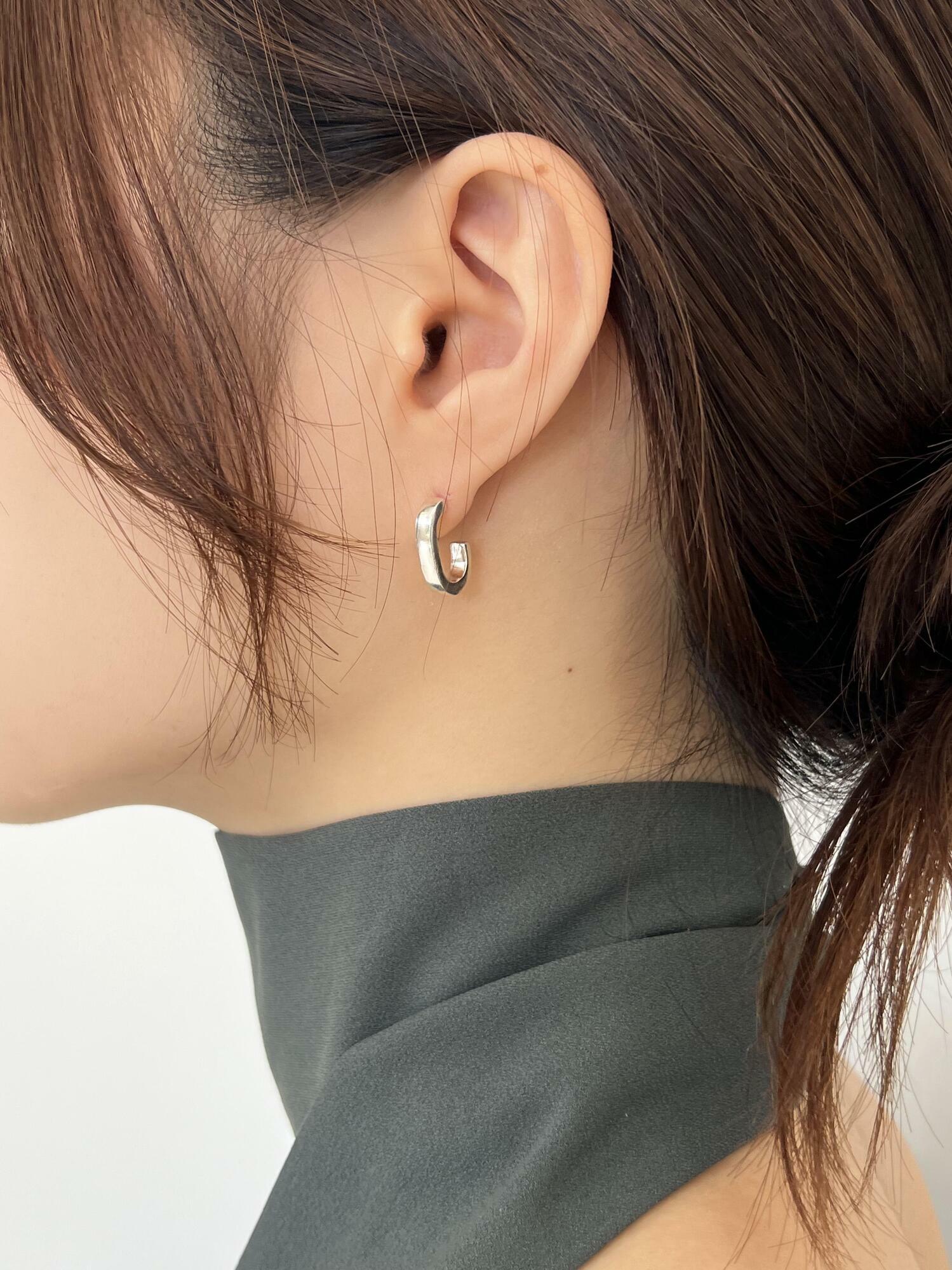 실버 925 Mini hoop earring - HAGO(하고)