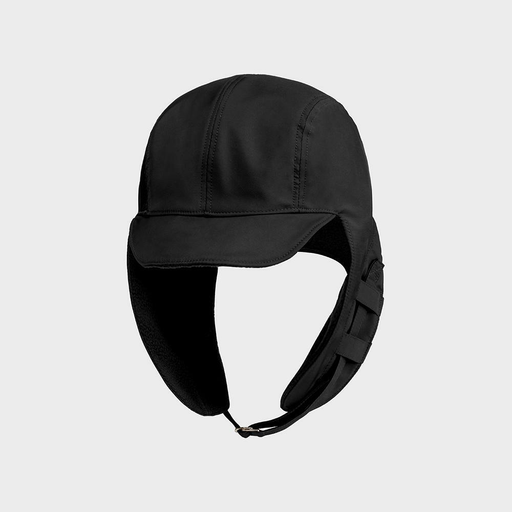 EAR FLIP TROOPER HAT BLACK - HAGO(하고)