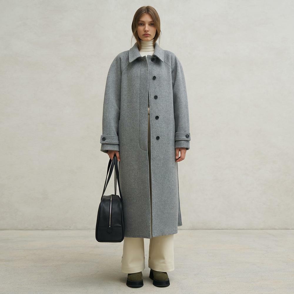 RAON WOOL CASHMERE LONG-COAT - HAGO(하고)