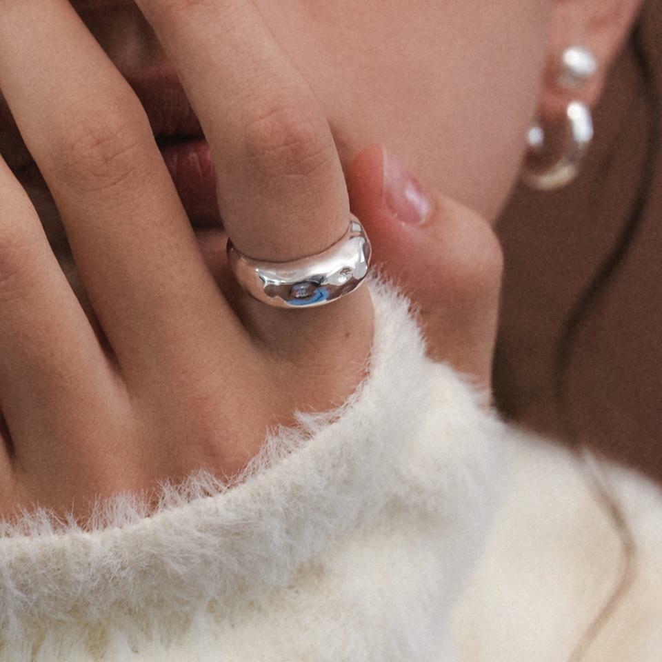 bumpy volume ring - HAGO(하고)