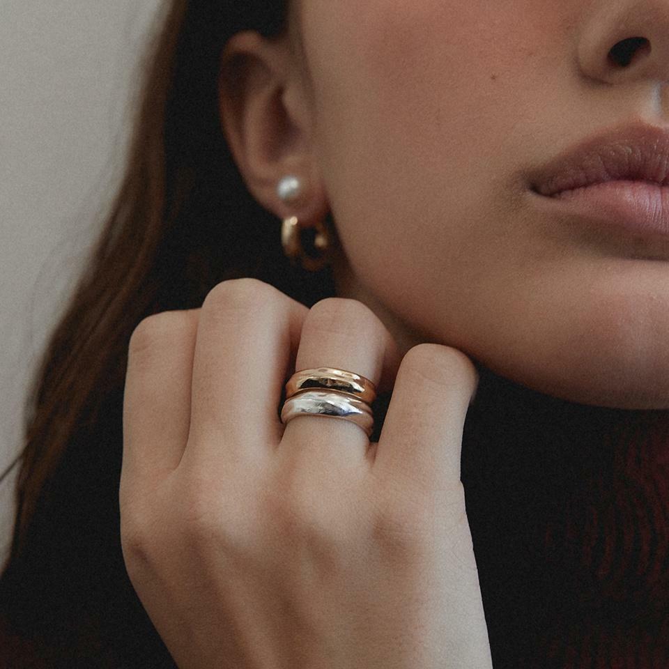 bumpy slim ring - HAGO(하고)