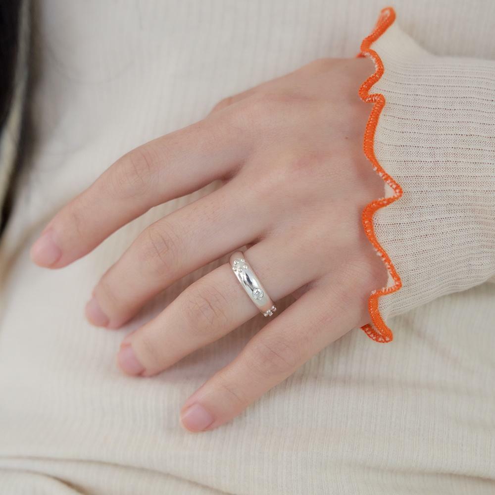 Frozen flower ring (regular) - HAGO(하고)