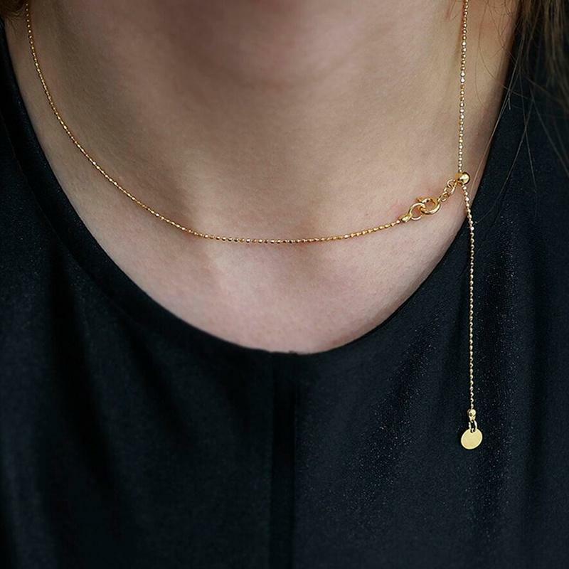 glitter necklace G - HAGO(하고)