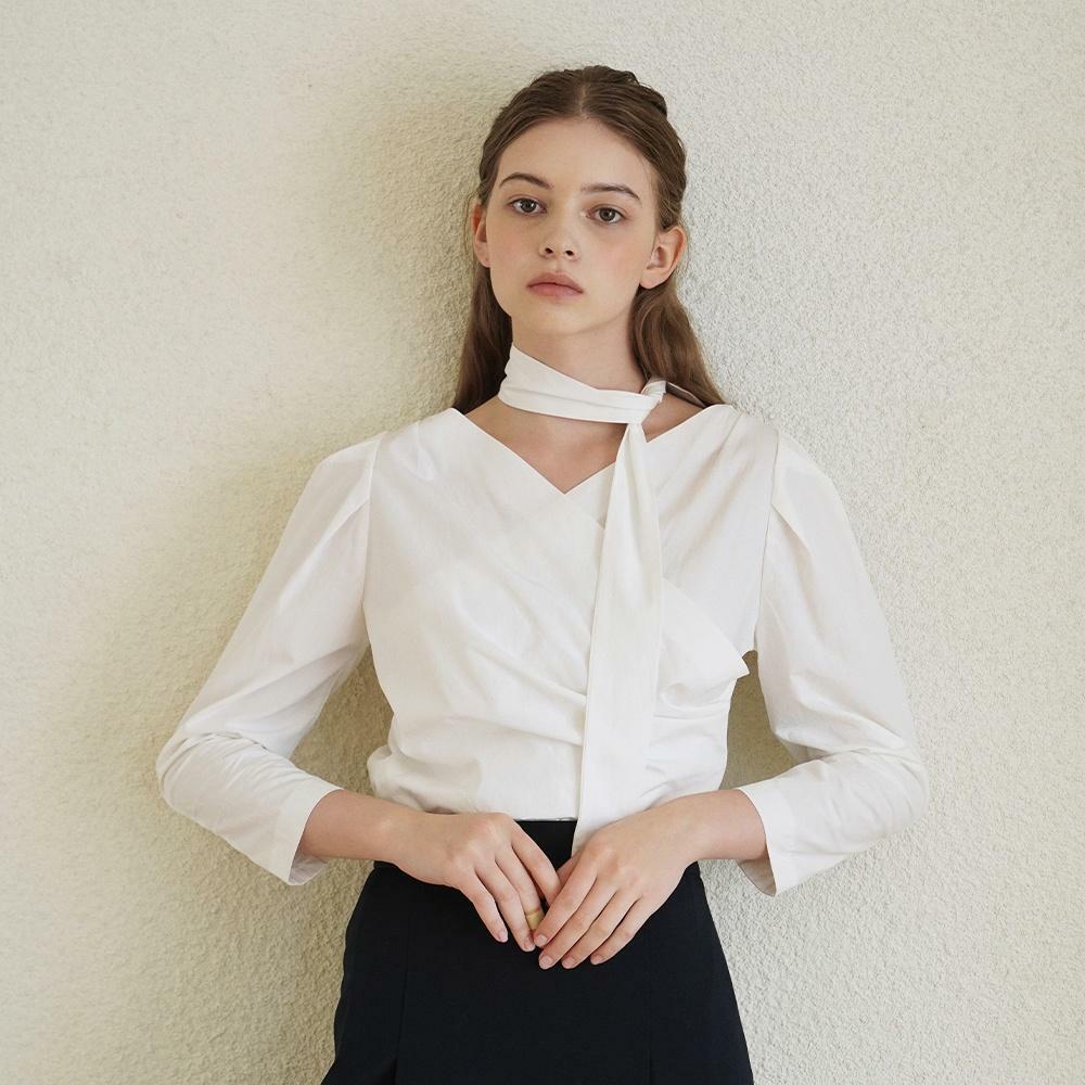 DRAMATIC BLOUSE_WH - HAGO(하고)