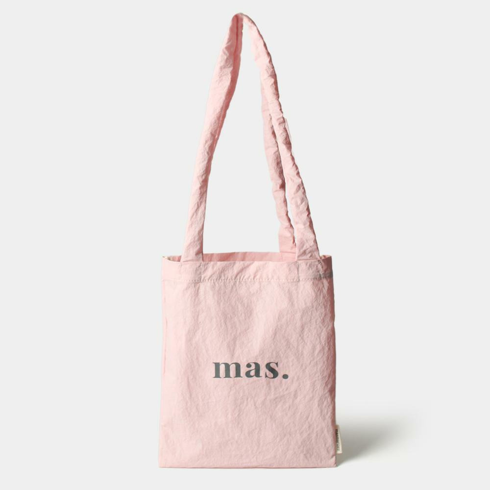 Shirring eco bag _ Pink - HAGO(하고)