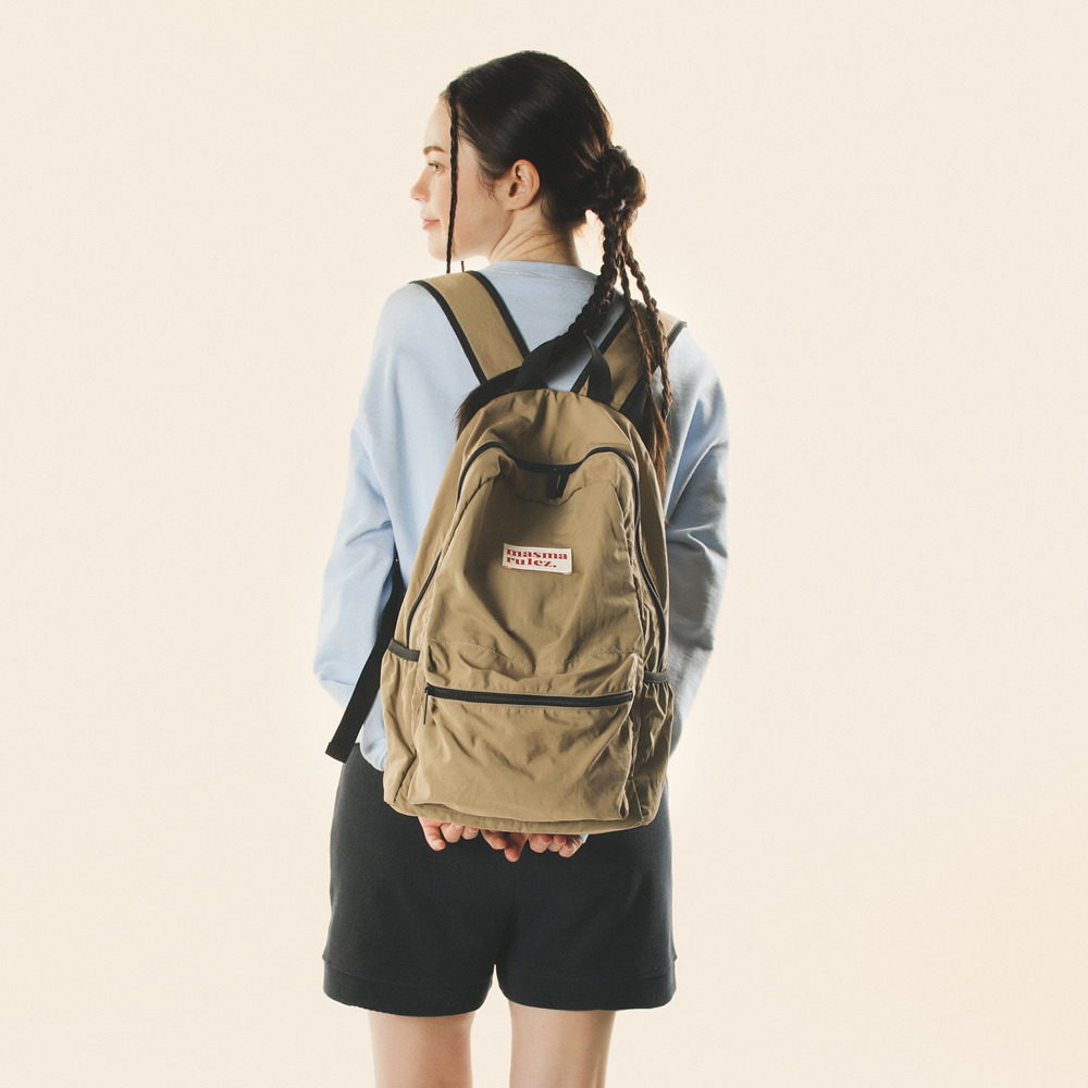 Daily backpack _ Cocoa - 하고(HAGO)
