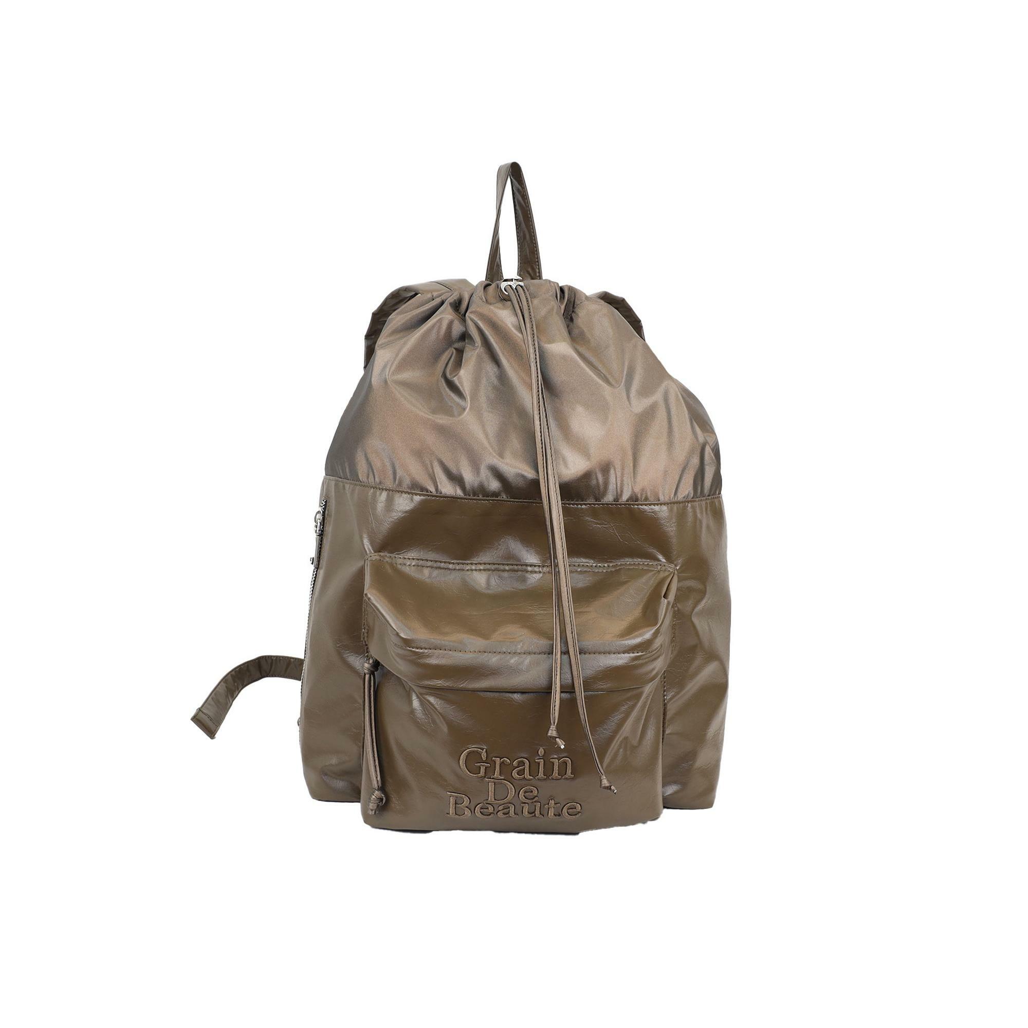 [캐리오버특가]JOY BACK PACK [BROWN] - 하고