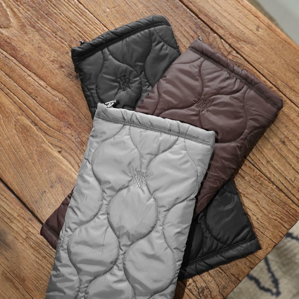 COTTON WOOL QUILTED LEG WARMER 3COLOR - 하고(HAGO)