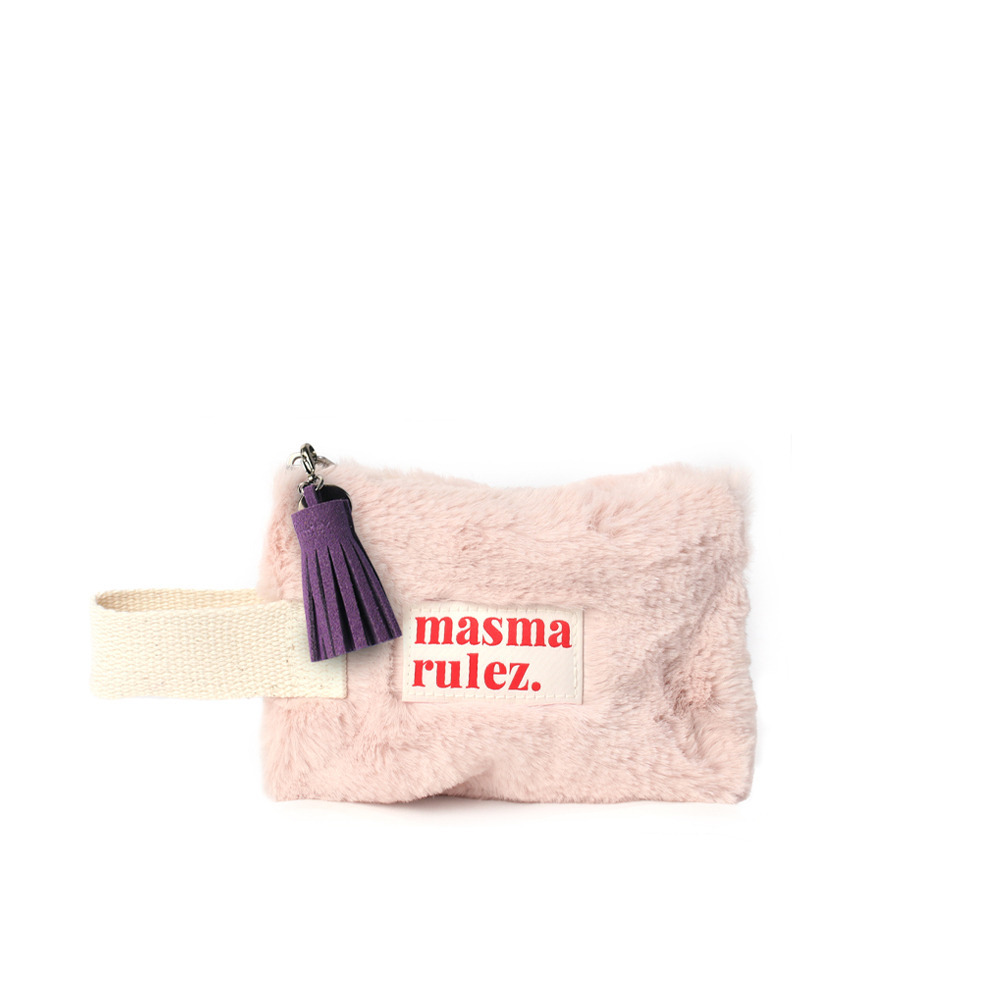 Mini strap pouch _ Bodry 파스텔핑크 - 하고(HAGO)