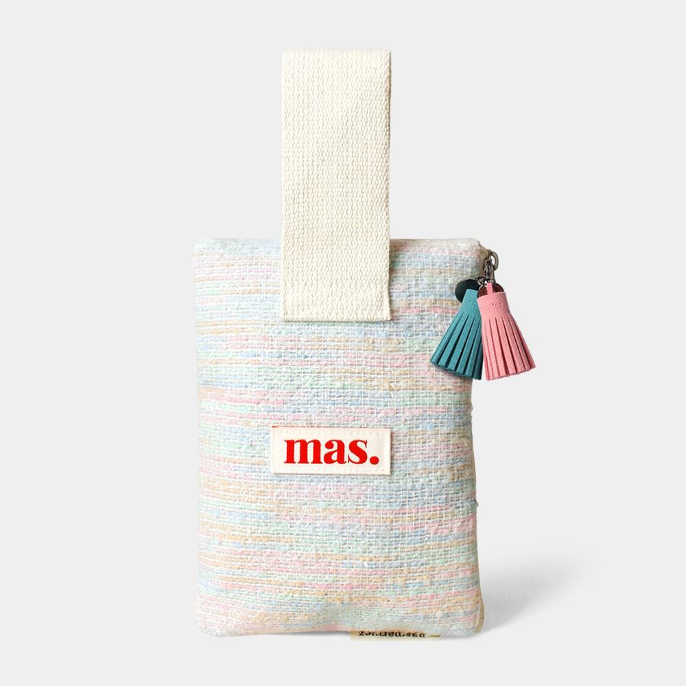 Strap pouch _ 샤이닝 트위드 - HAGO(하고)