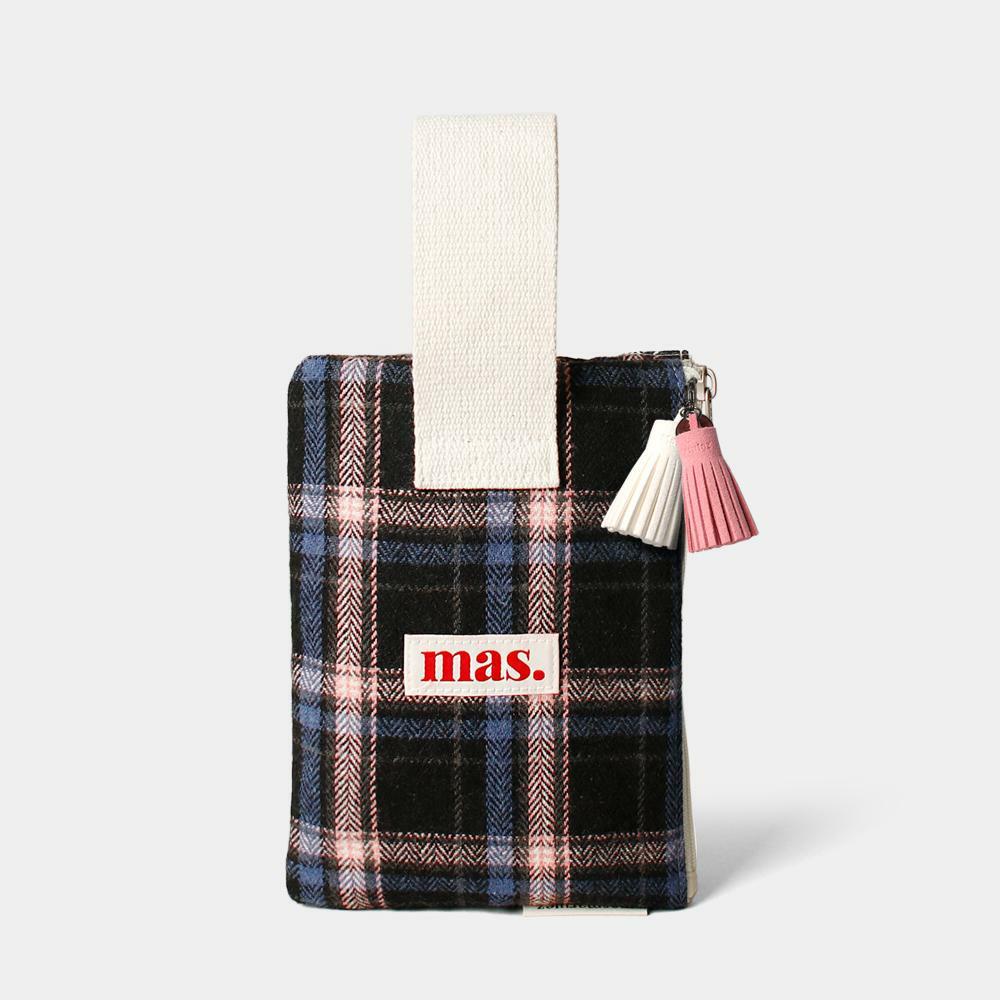 Strap pouch _ BM check 블랙핑크 - HAGO(하고)