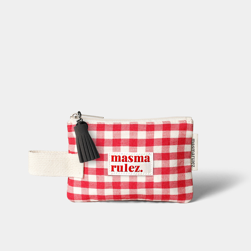Mini strap pouch _ 스프링 미니 레드 - HAGO(하고)