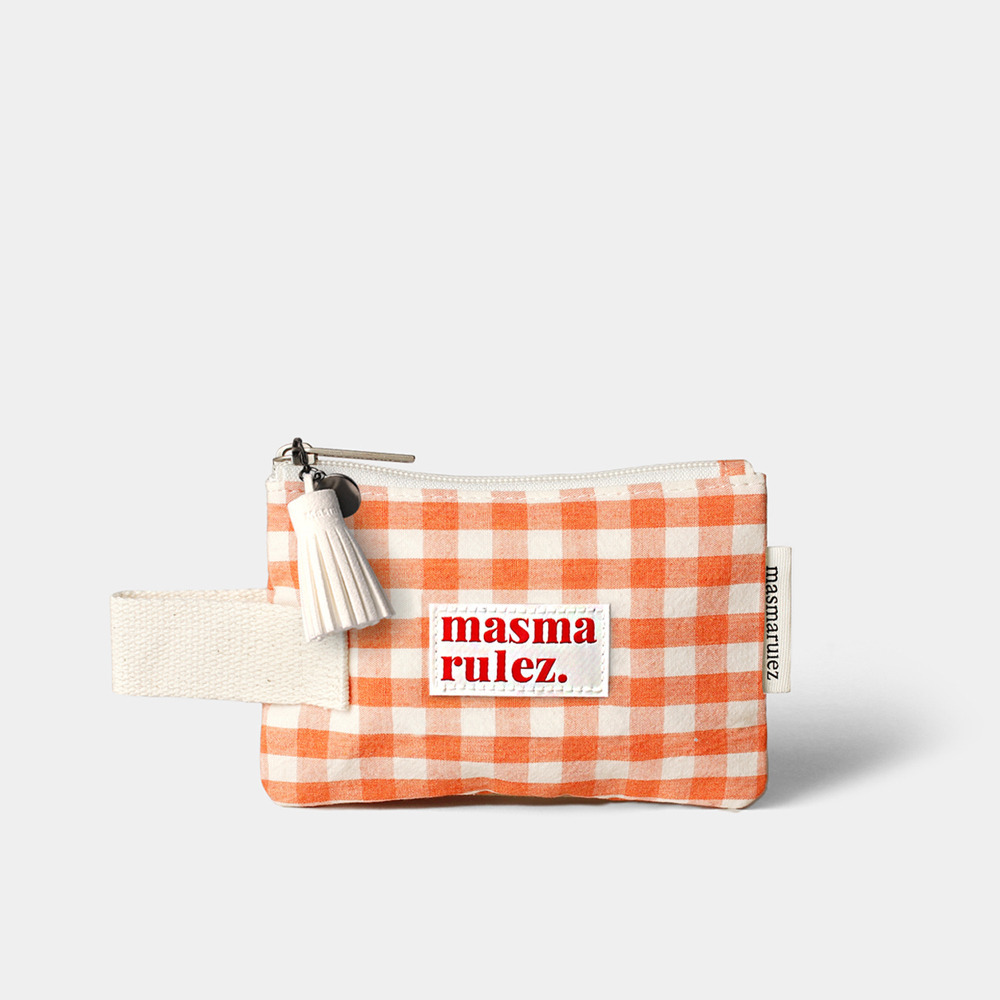 Mini strap pouch _ 스프링 미니 오렌지 - 하고(HAGO)