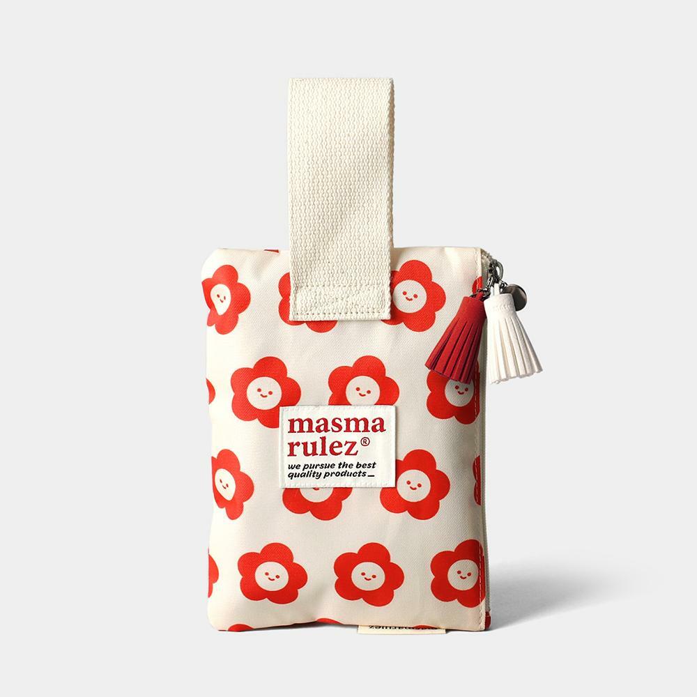 Strap pouch _스마일 플라워 - 하고(HAGO)