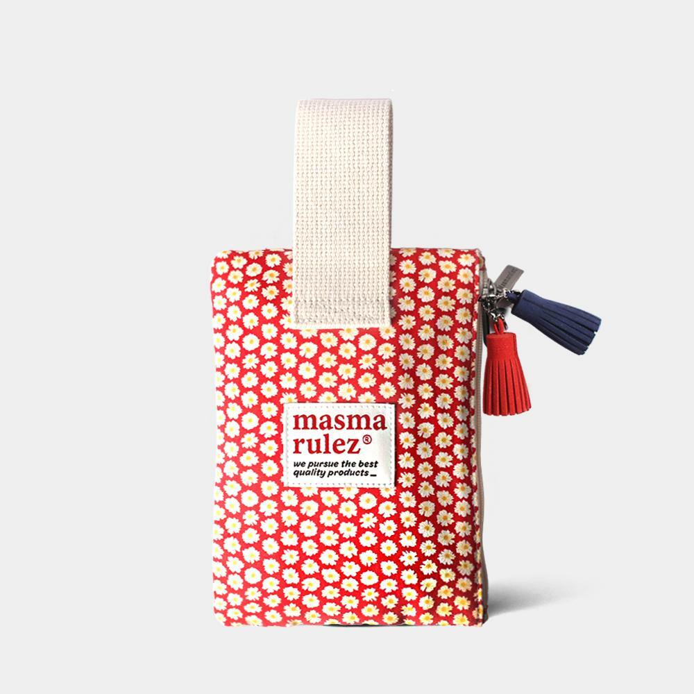 Strap pouch _ 빅데이지 Red - 하고(HAGO)