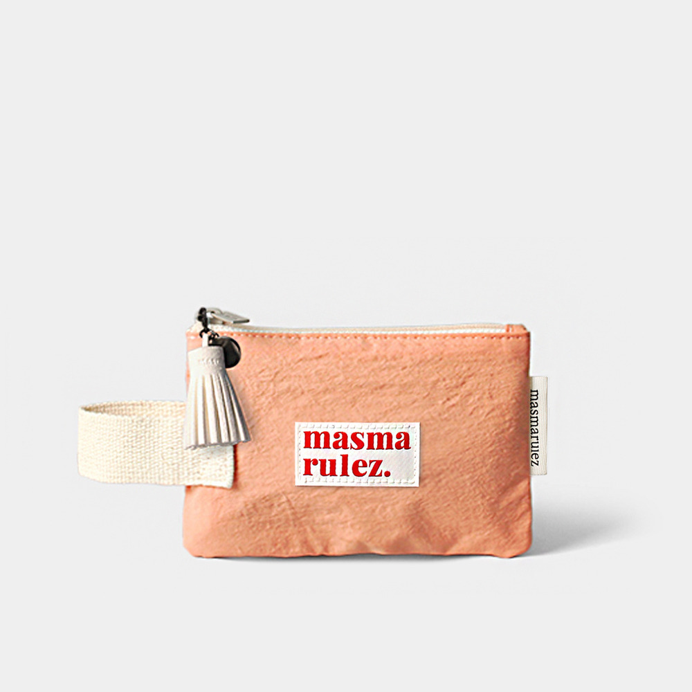 Mini strap pouch _ Solid 오렌지 - HAGO(하고)