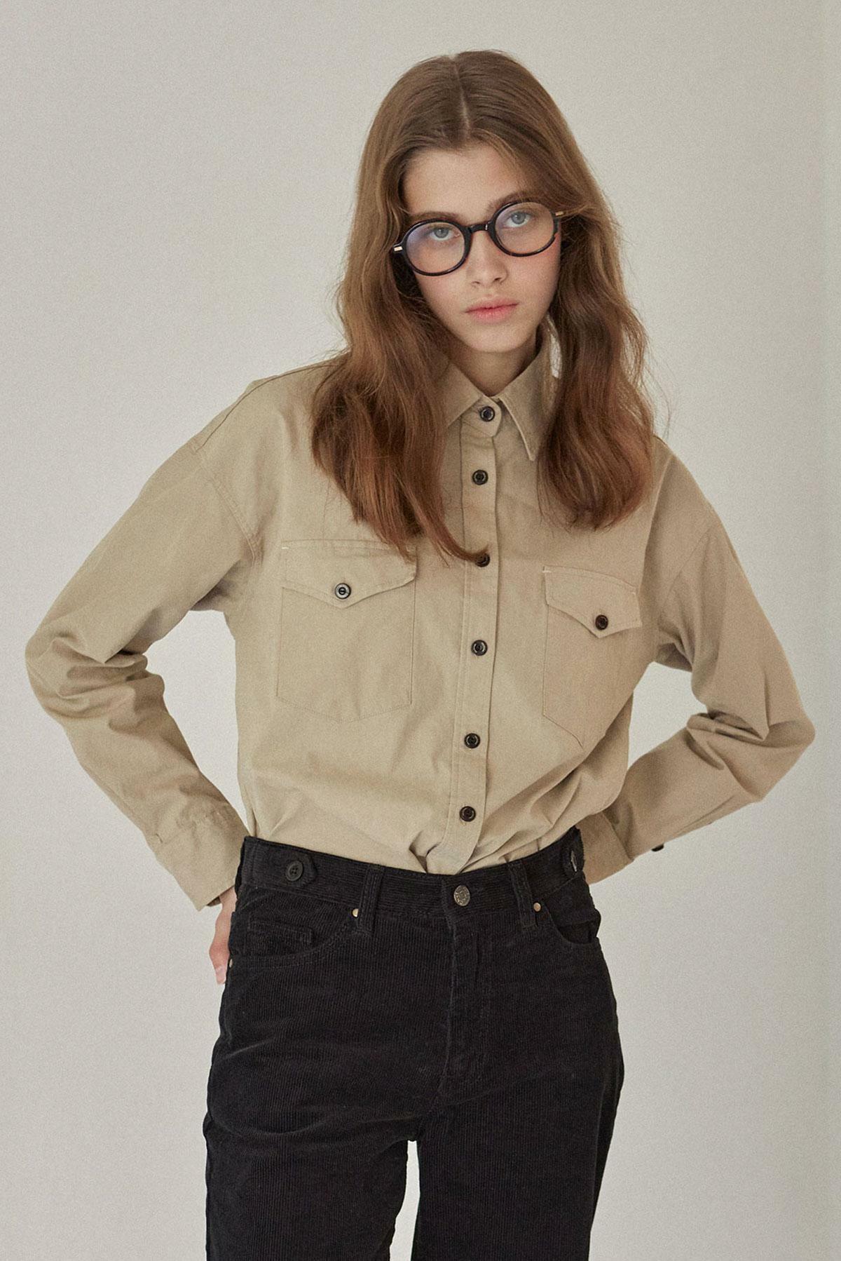 Rich Pocket Shirt [2COLOR] - HAGO(하고)