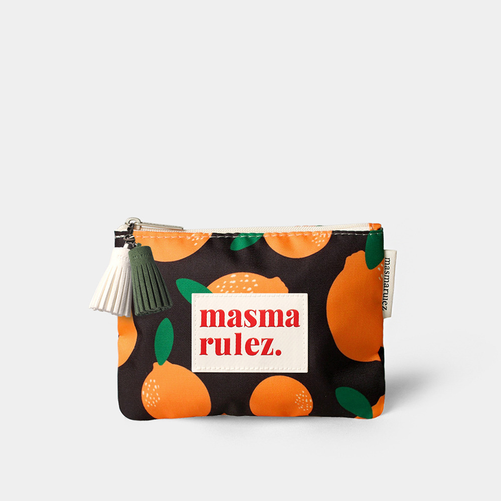 Basic pouch _ 오렌지 [Orange] - 하고(HAGO)