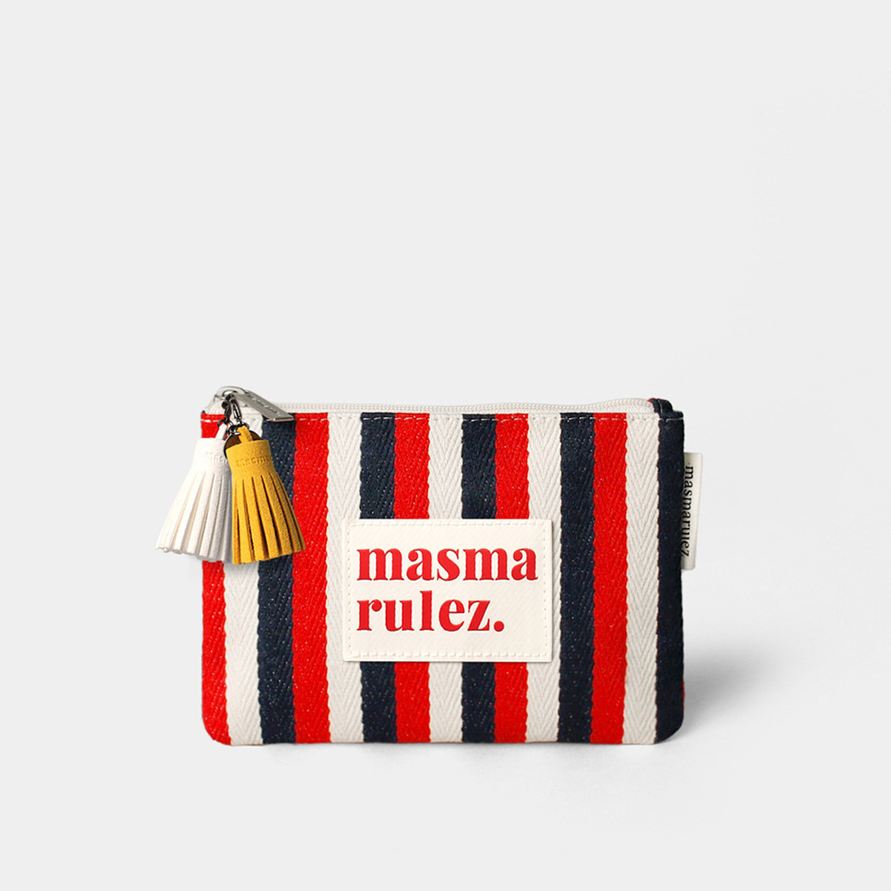 Basic pouch _ 스트라이프 - 하고(HAGO)