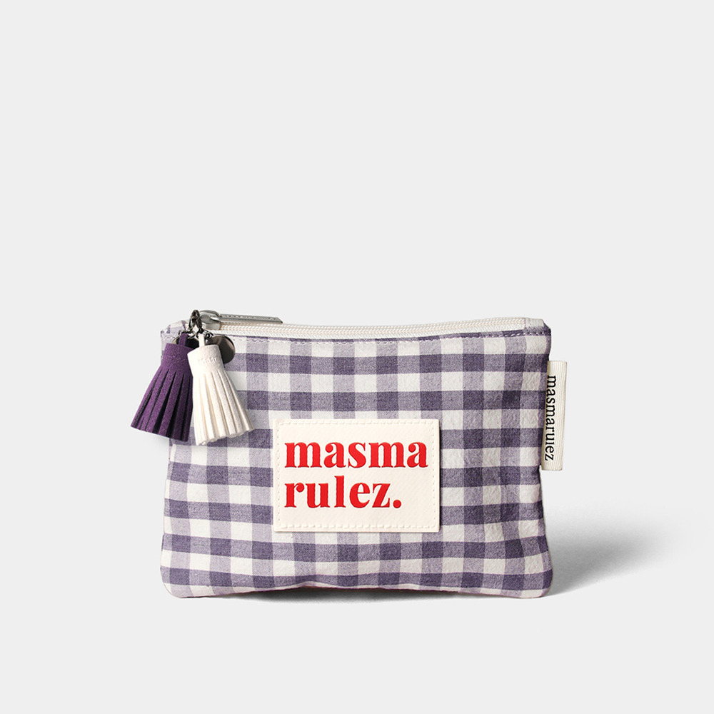 Basic pouch _ 스프링 Purple - 하고