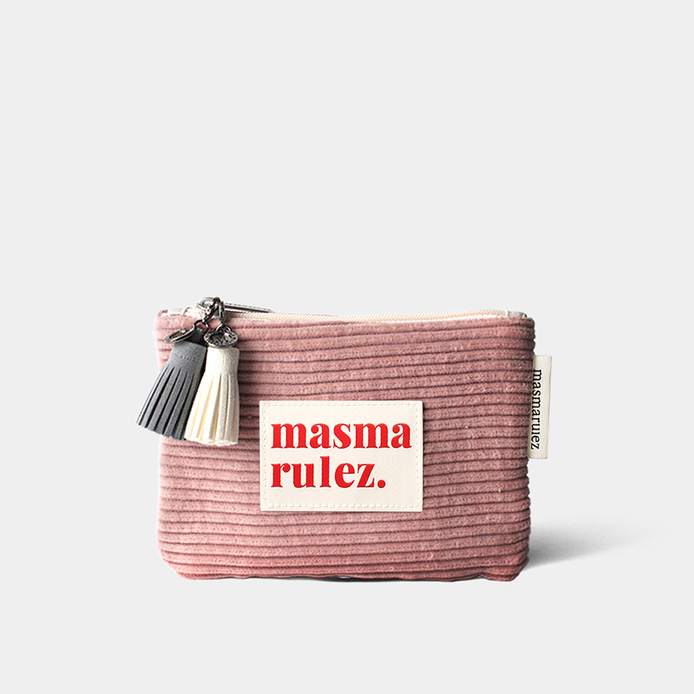 Basic pouch _ 코듀로이 핑크 - 하고(HAGO)