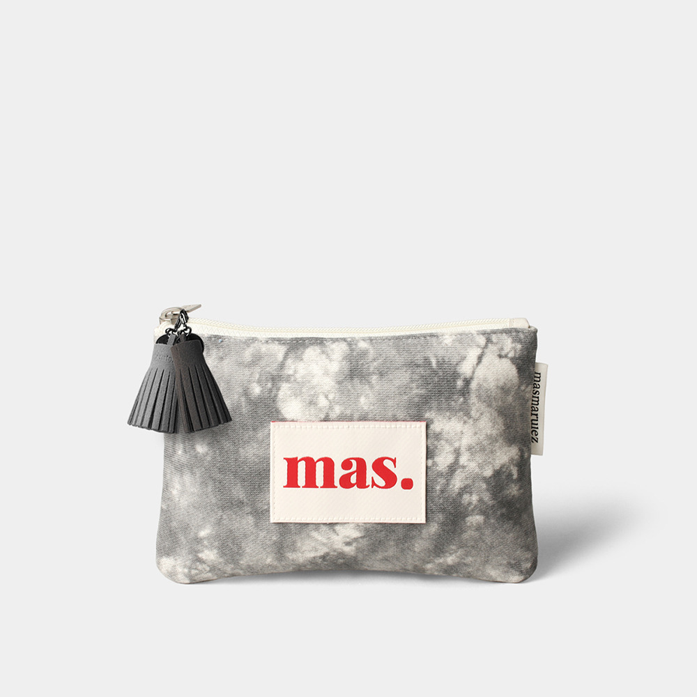 Basic pouch _ 마블 그레이 - 하고(HAGO)