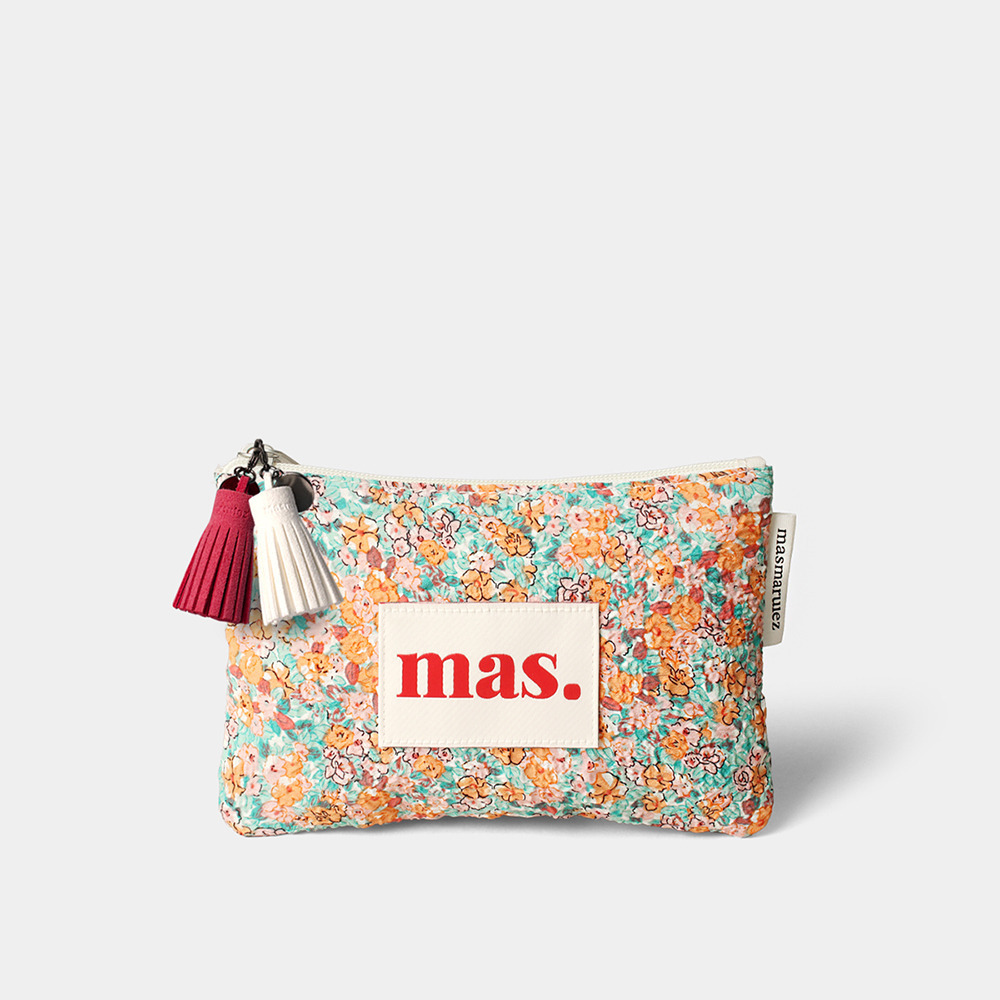 Basic pouch _ 플로랄 오렌지민트 - HAGO(하고)