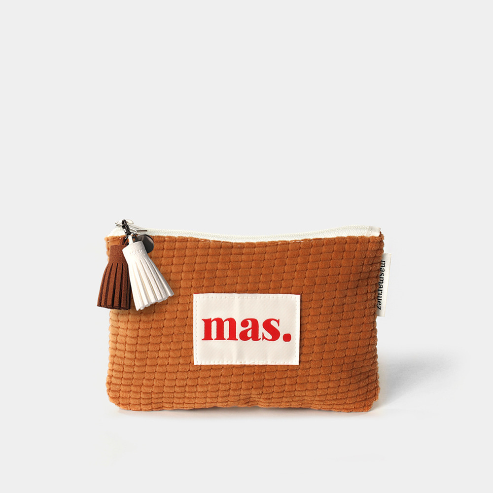 Basic pouch _ 옥수수 브라운 - 하고(HAGO)