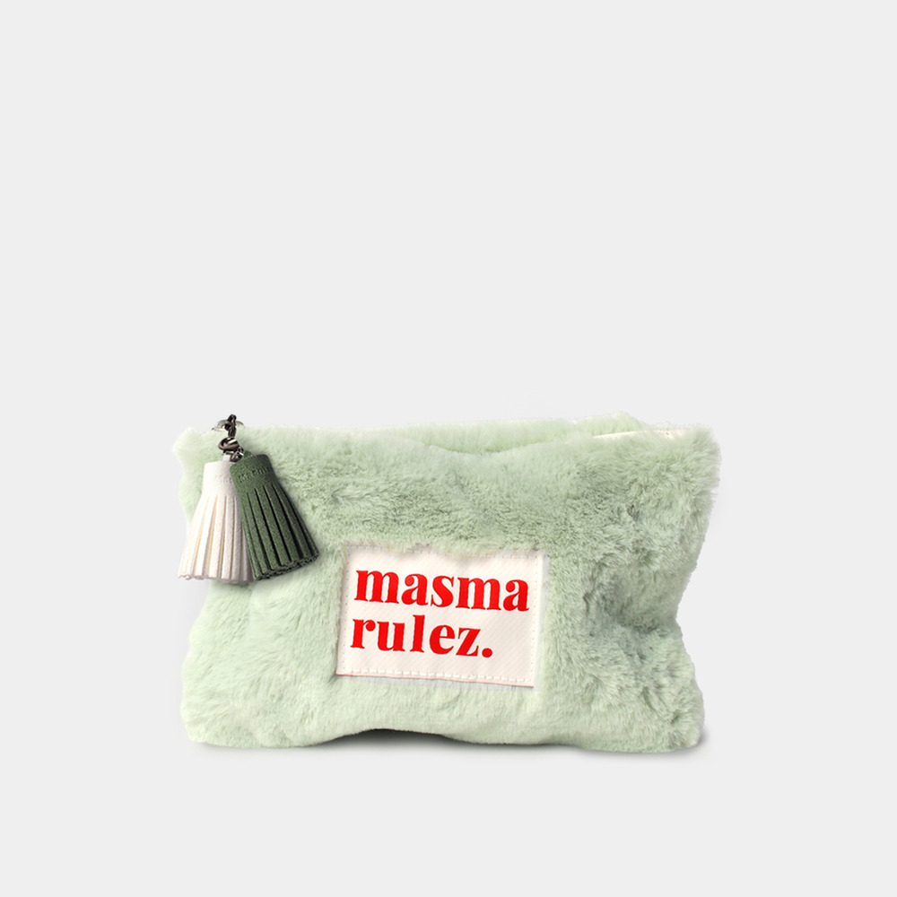 Basic pouch _ Bodry 파스텔그린 - HAGO(하고)